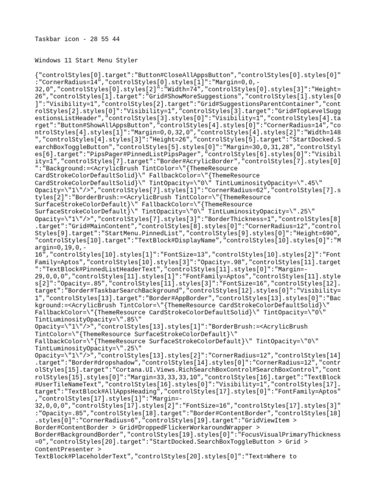 taskbar settings | PDF | Microsoft | Utility Software
