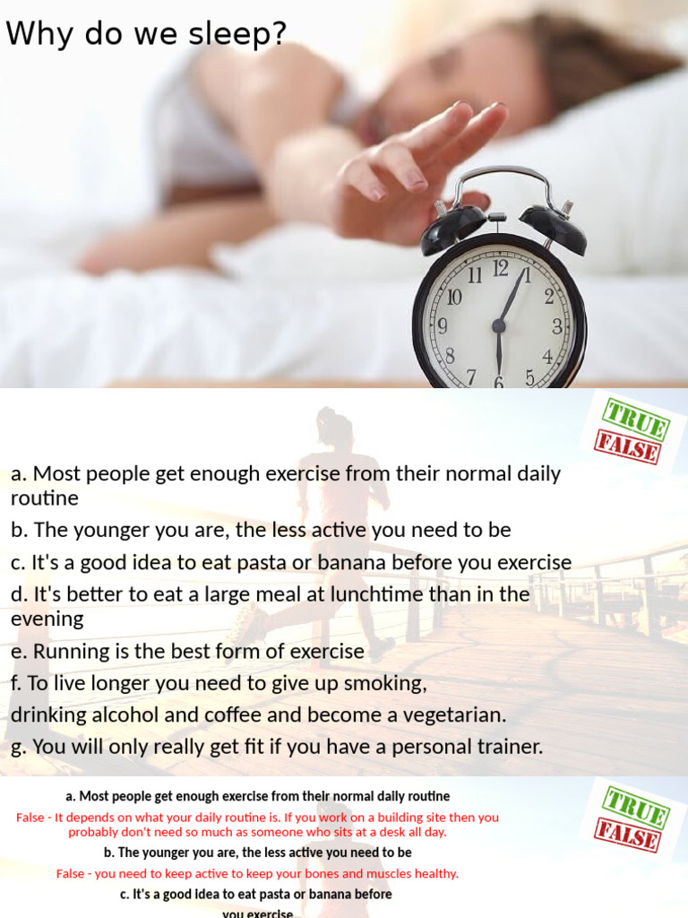Why Do We Sleep | PDF | Dieting