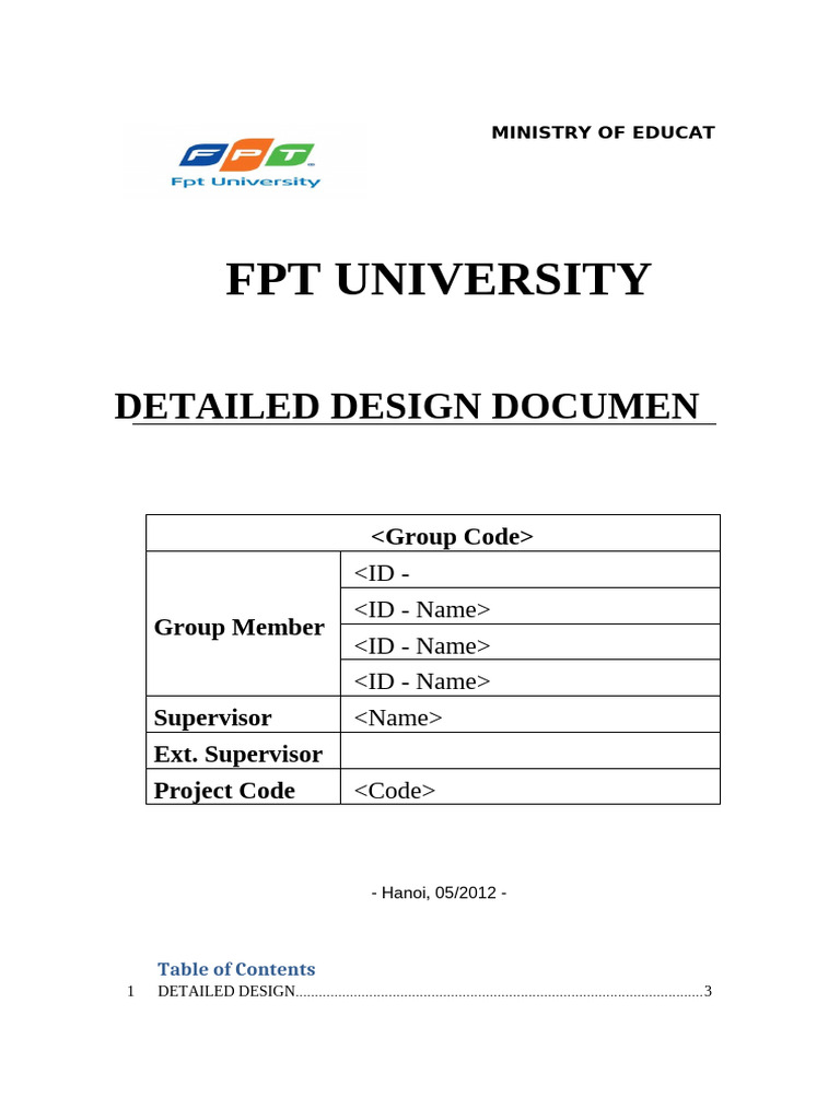 66375313d427a3df7c46d739 Template DetailedDesign | PDF | Database Design | Databases