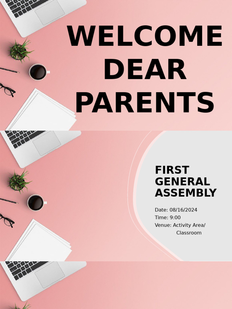 First General Assembly 2023 2024 | PDF