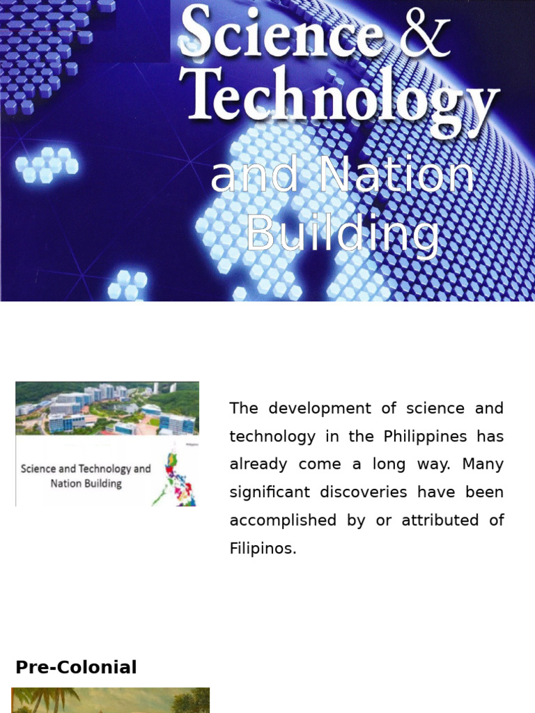 Science, Technology, and Nation Building | PDF