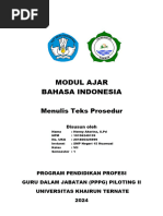 Modul Ajar Teks Prosedur Kelas 7 | PDF