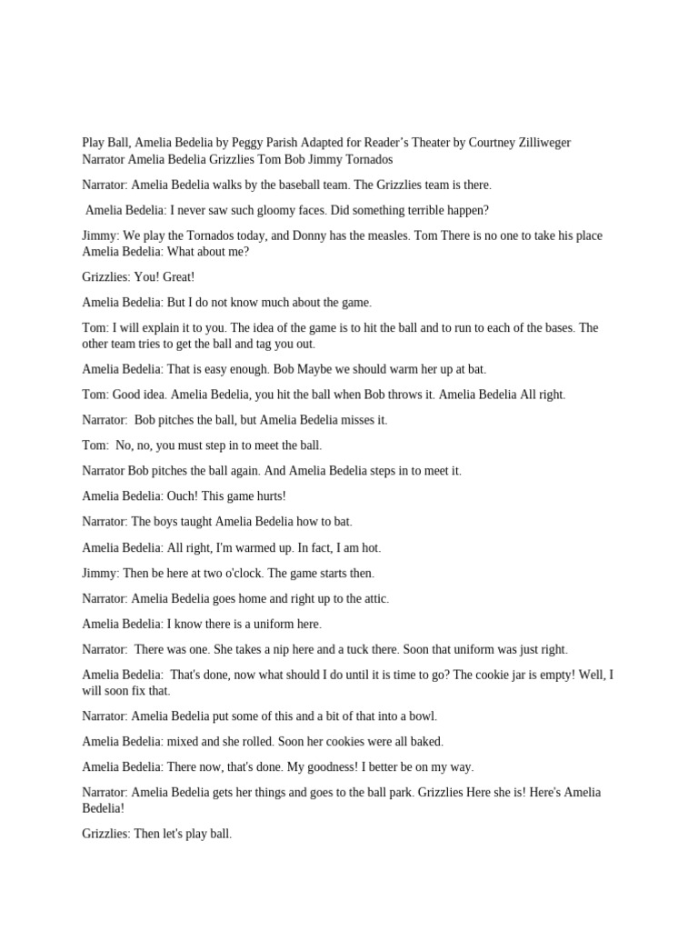 Play Ball | PDF | Pitcher | Team Sports