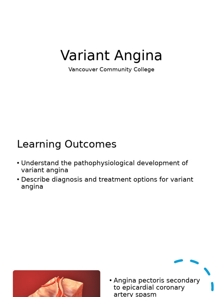 Variant Angina (2024) | PDF