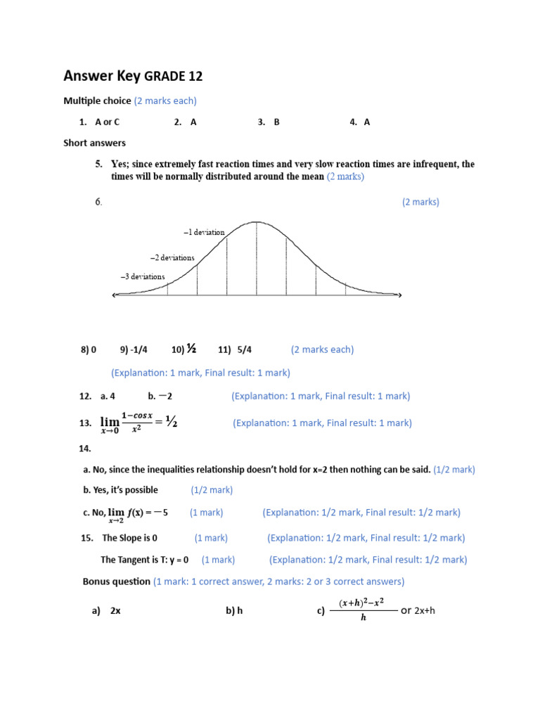 Final Exam 1 Grade 12.. | PDF
