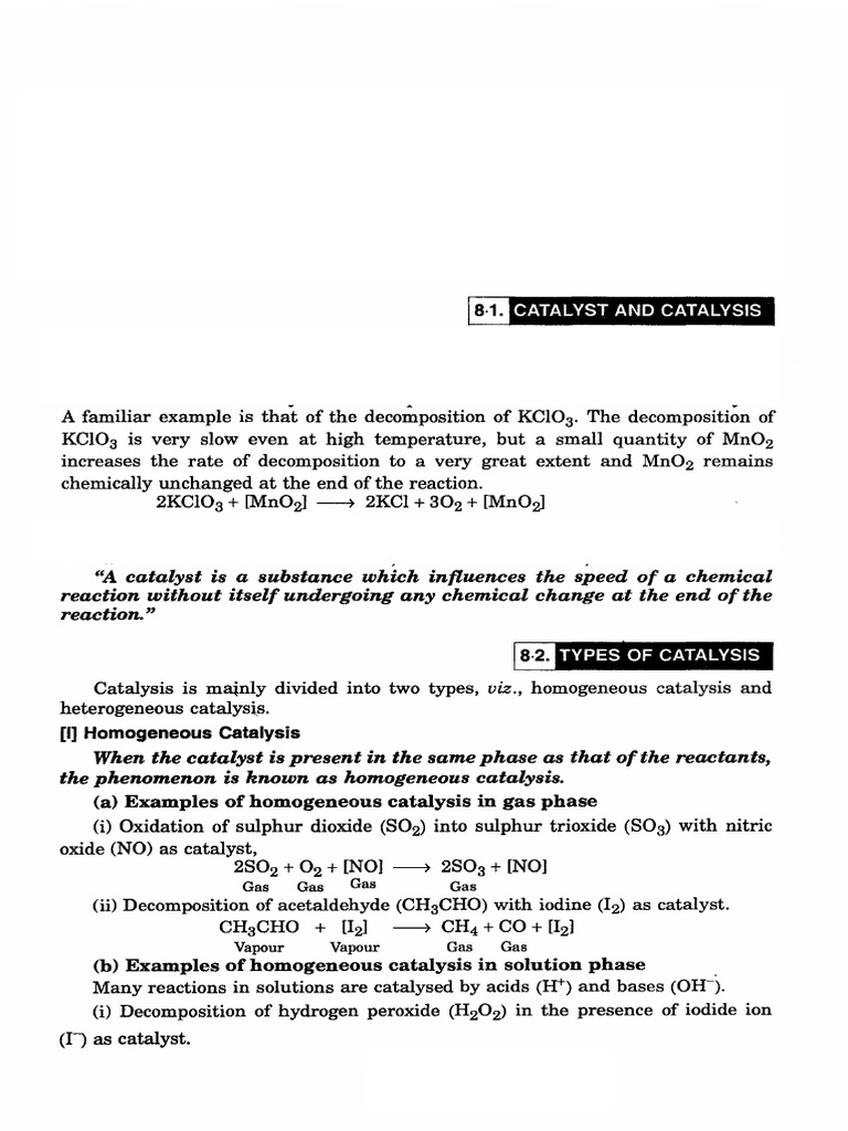 material1_catalysis | PDF | Catalysis | Enzyme