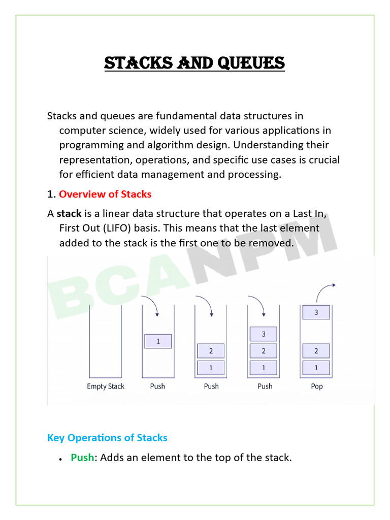 Basic Concepts of Data Representation Part-3 | PDF | Queue (Abstract Data Type) | Computing
