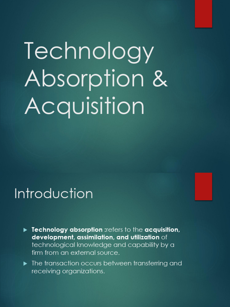 Technology acquisition | PDF | Specification (Technical Standard) | Procurement