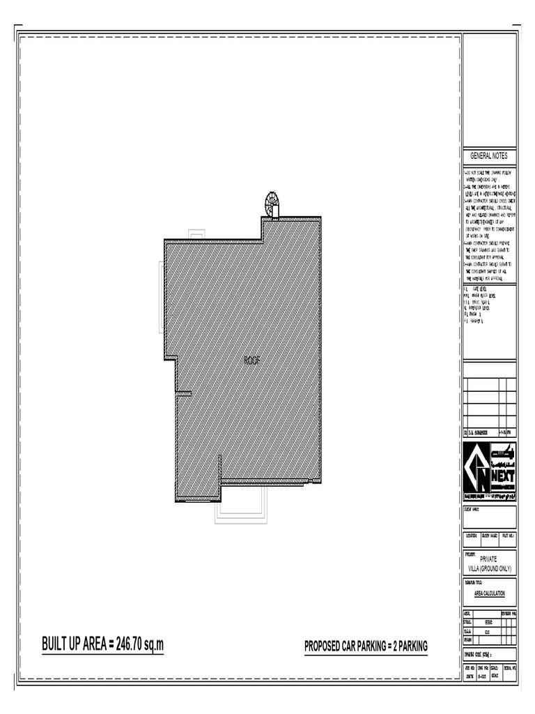 G-002 Area Calculation | PDF