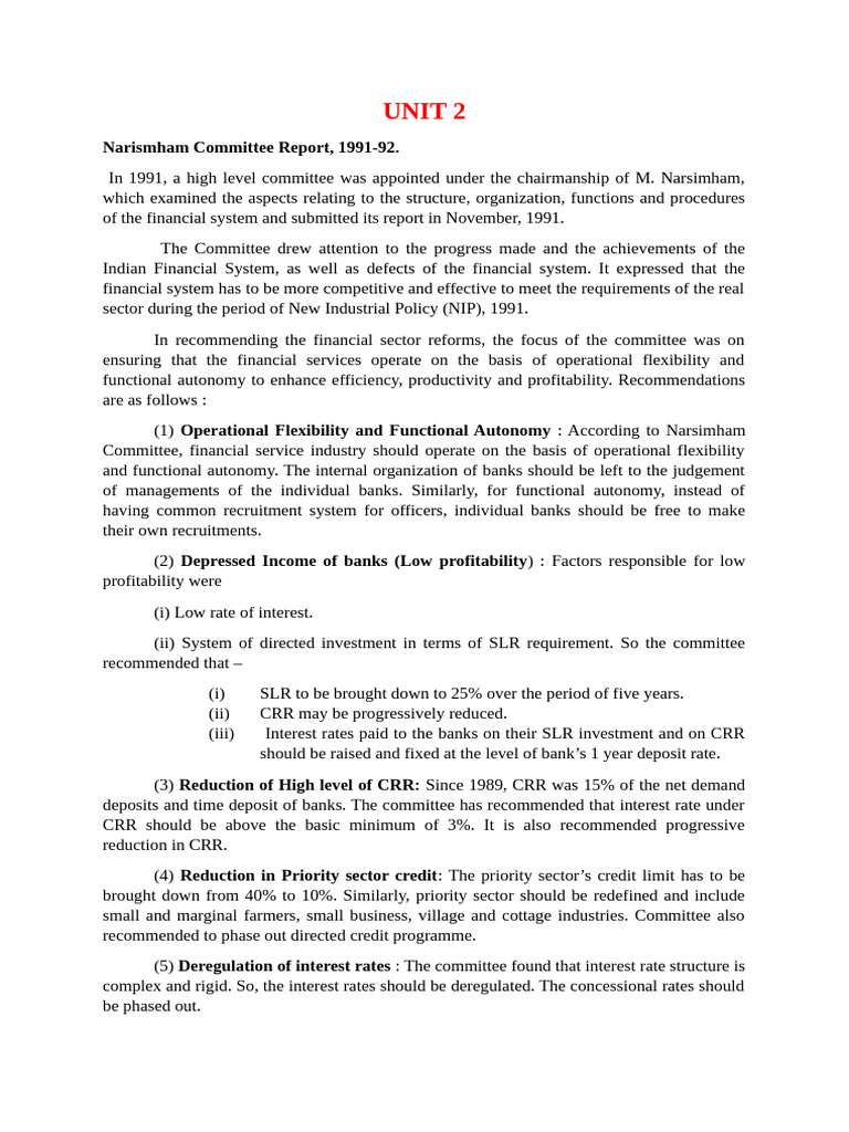 UNIT 2 | PDF | Monetary Policy | Inflation