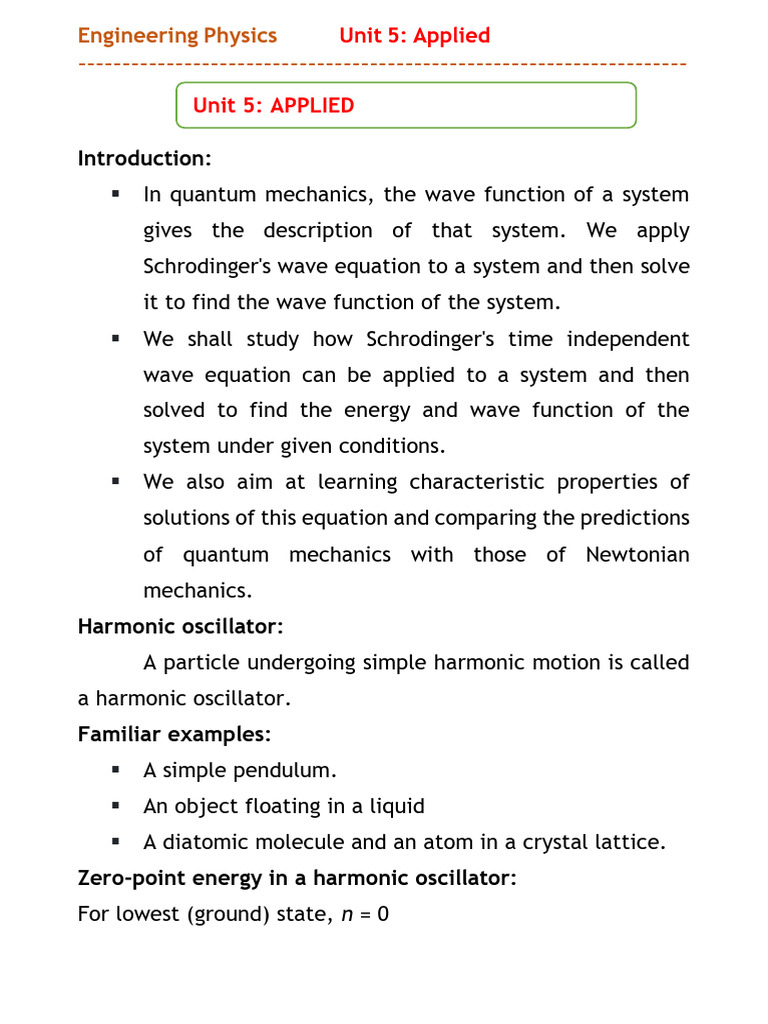 Applied Quantum Mechanics | PDF | Quantum Tunnelling | Scanning ...