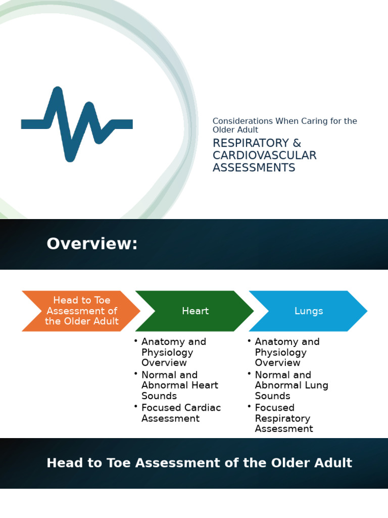 Respiratory Cardiovascular Assessments | PDF | Heart | Respiratory System