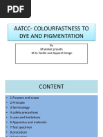 AATCC TM163-2013 (2020) E4-2023 | PDF | Dyeing | Textiles