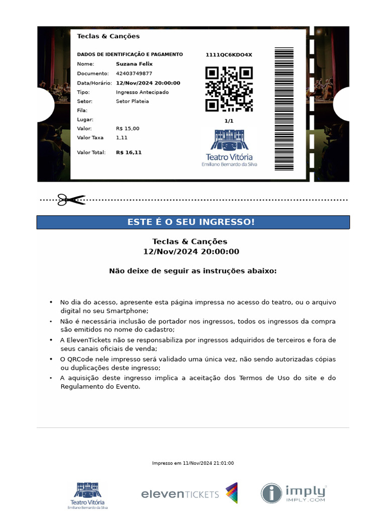 Ingresso | PDF