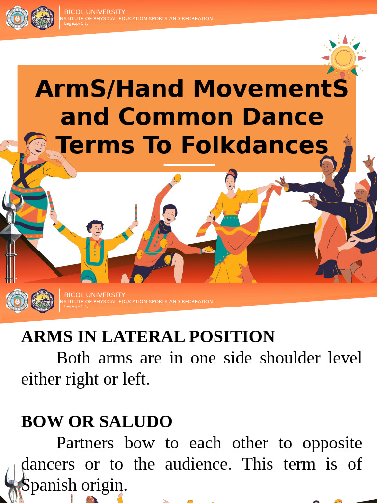 Basic Dance Steps To Folkdance | PDF | Arm | Foot