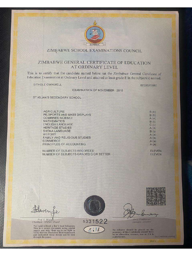 Transcript 2024 | PDF