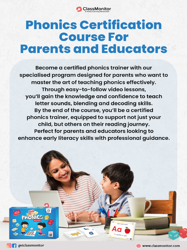 Phonics For Parents Brochure | PDF