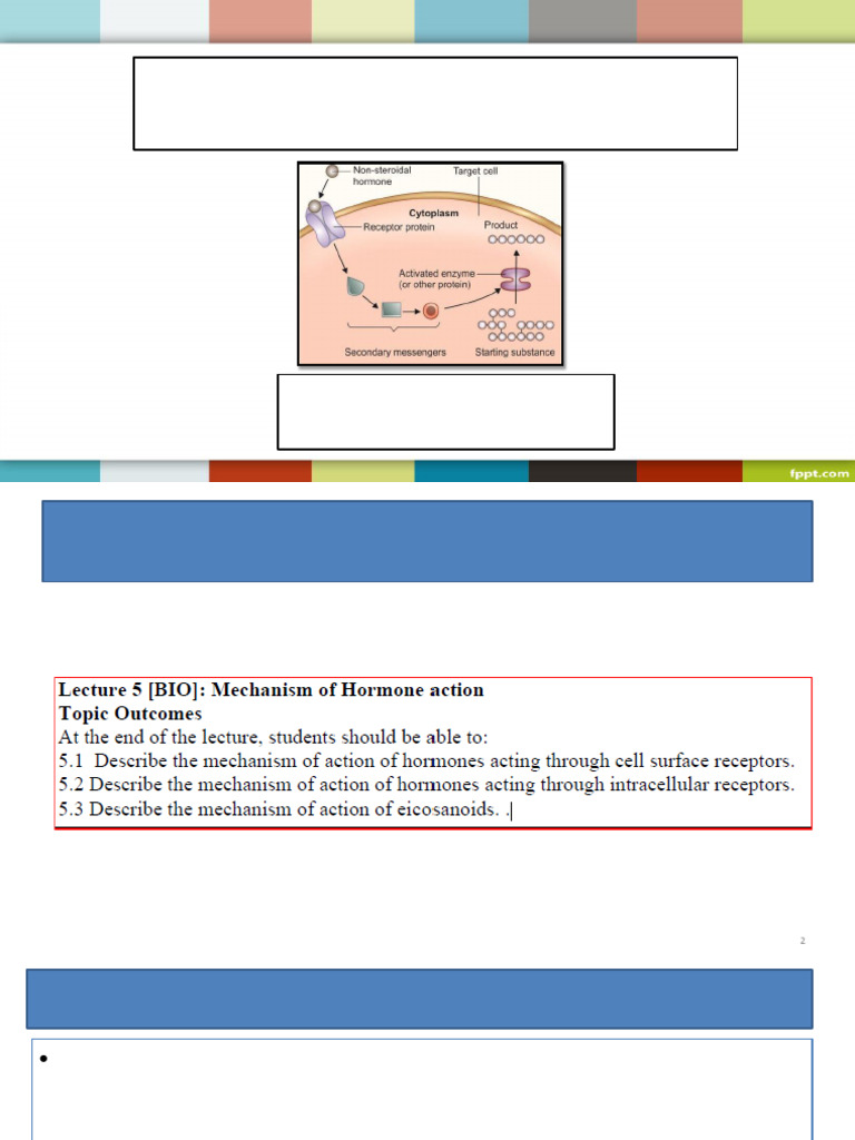 Hormone Action Mechanisms Explained | PDF | Cell Signaling | Signal ...