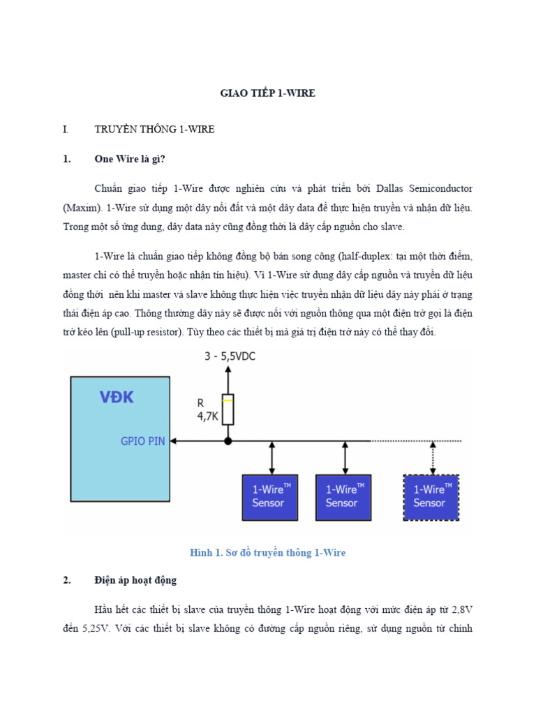 1-Wire Communication | PDF