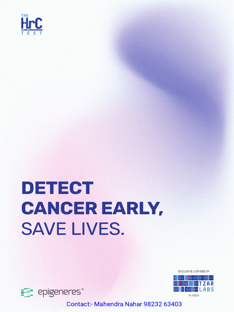 Hrc Brochure | PDF | Cancer | Cellular Differentiation