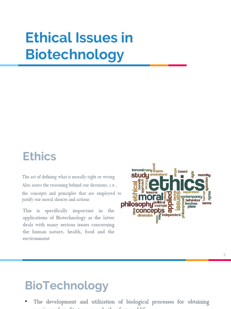 After Mid-Chapter 7 - Ethics-in-Biotechnology | PDF | Genetic ...