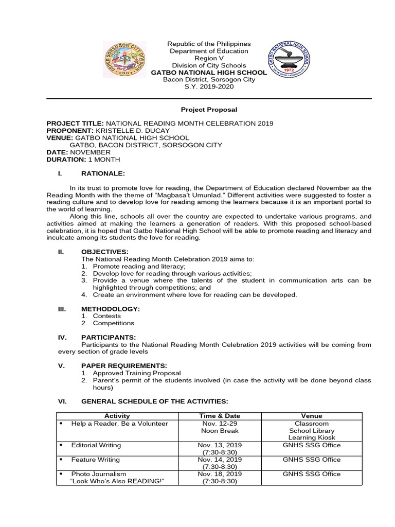 new project proposal | PDF | Behavior Modification | Human Communication