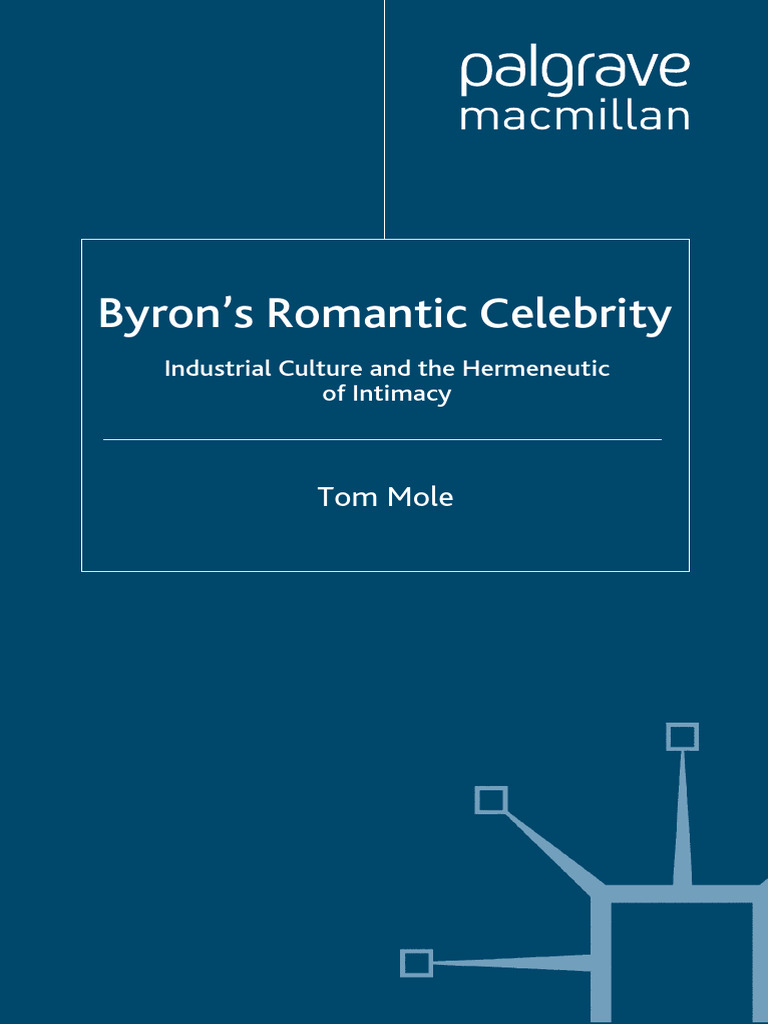 Byron romantic celebrity | PDF | Public Sphere | Laurence Sterne
