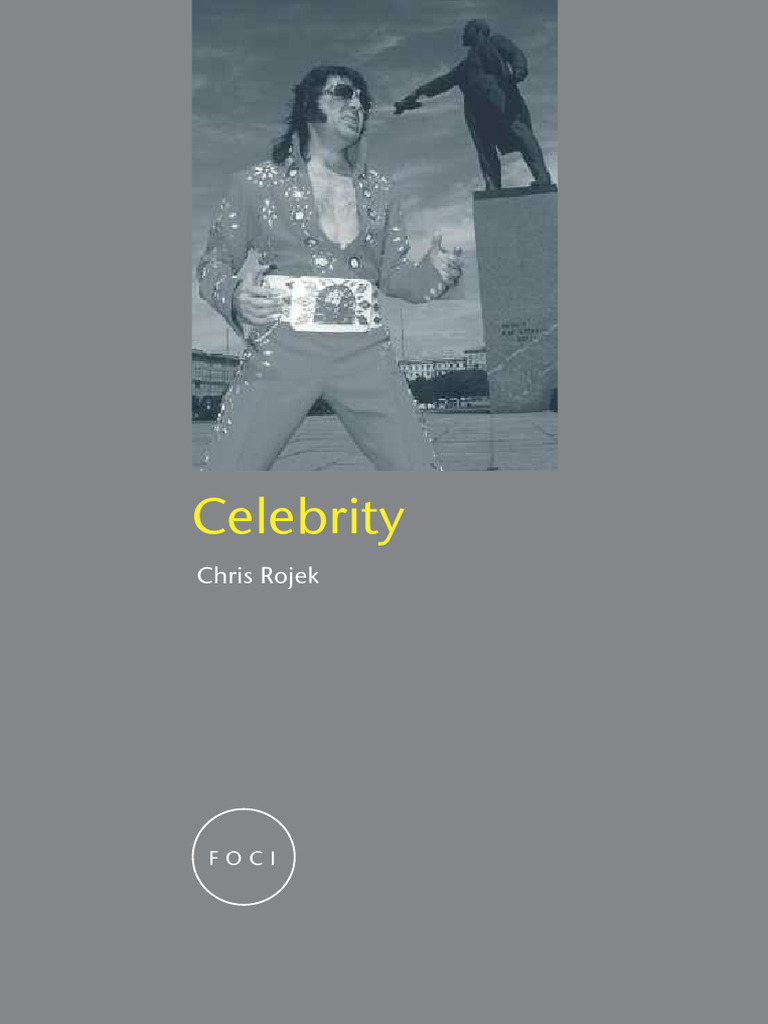 Celebrity Rojek | PDF | Friends