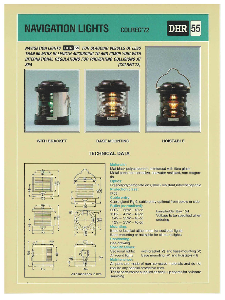 Navigation Lights | PDF