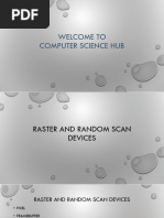 Difference Between Random Scan and Raster Scan Display - Javatpoint ...