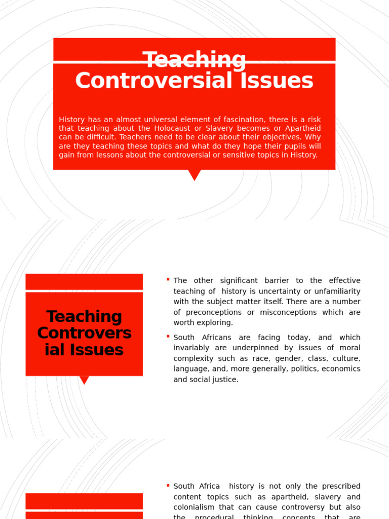 Teaching Controversial Issues 1 | PDF | Learning | Curriculum