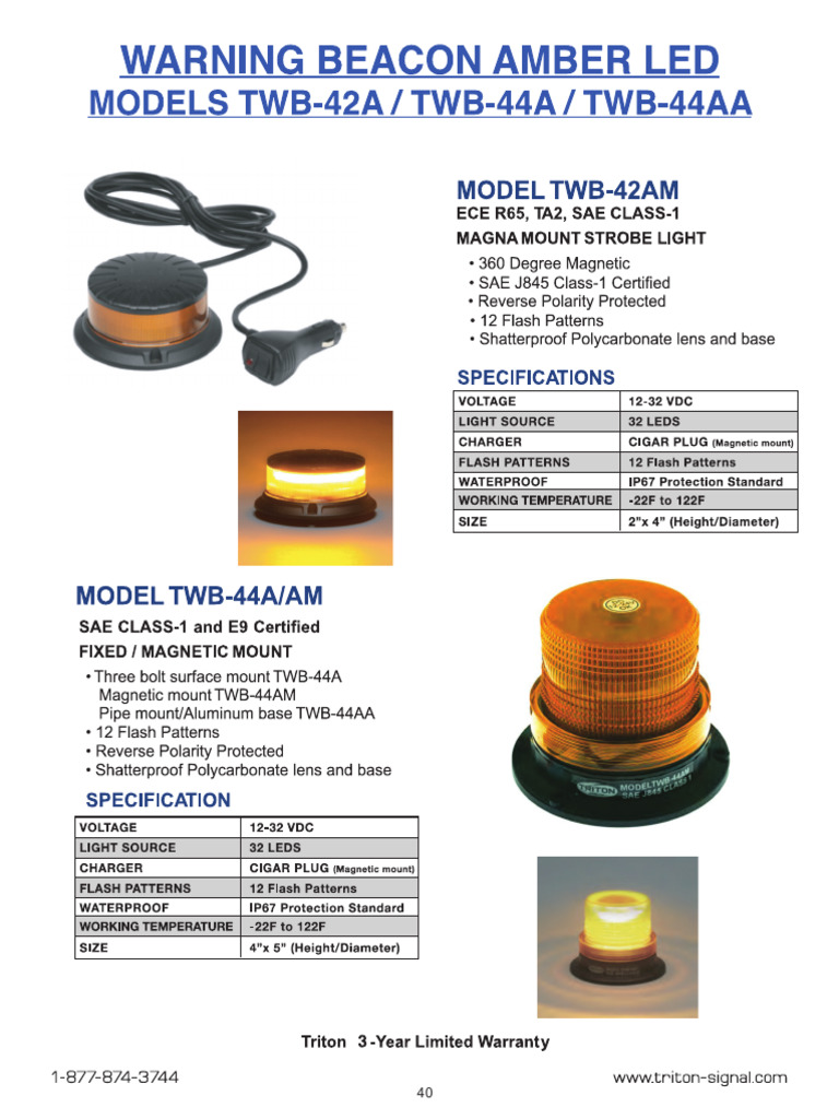 Amber Beacons 2024 | PDF