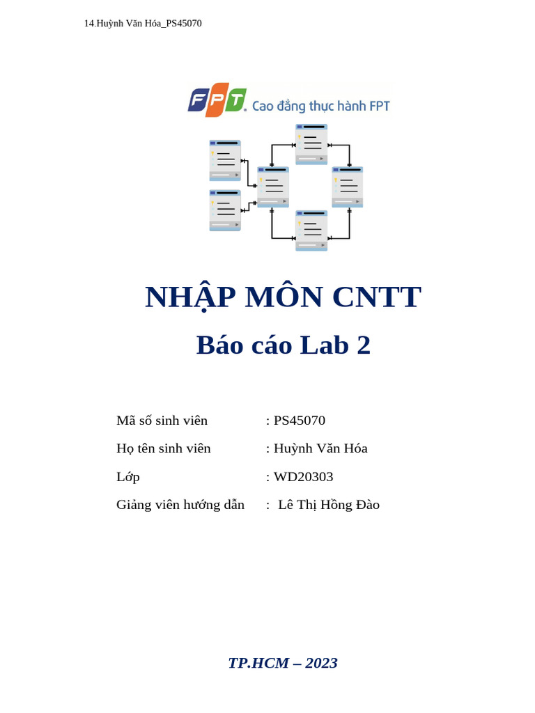 PS45070_HuynhVanHoa_WD20303_Lab 2 | PDF