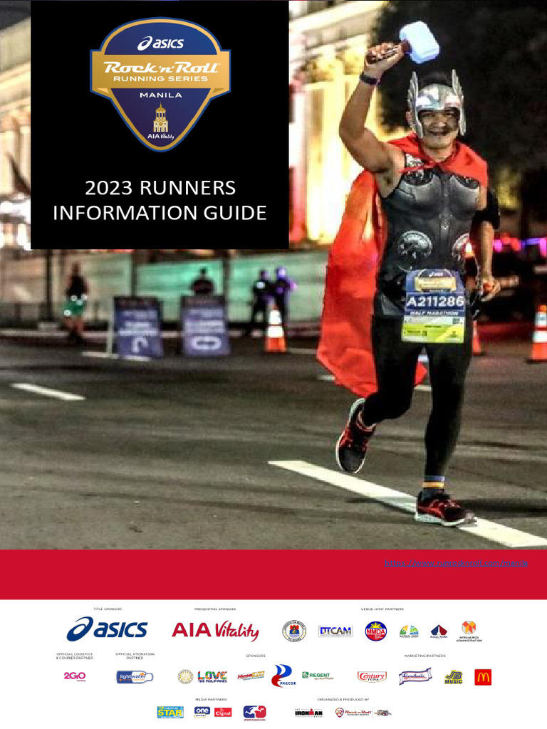 2023 RNR MANILA Runners Info Guide-1 | PDF
