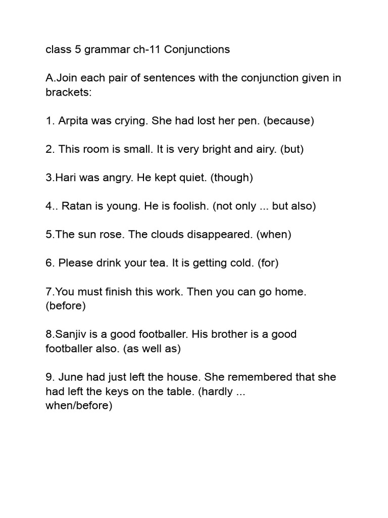 Conjugation Worksheet | PDF
