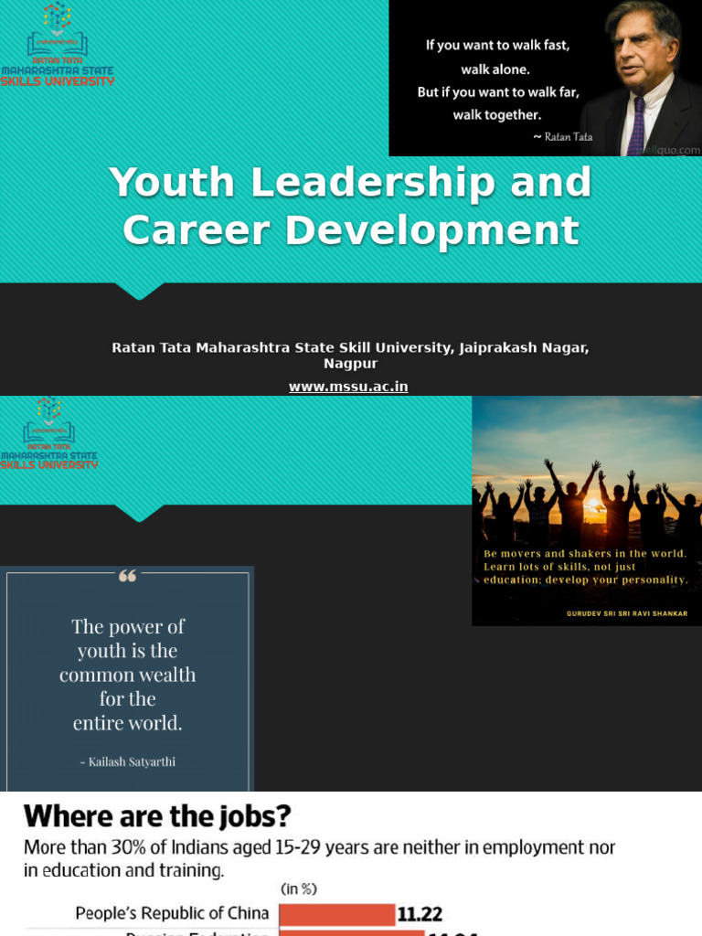 Youth Empowerment and Career Development | PDF | Leadership | Goal