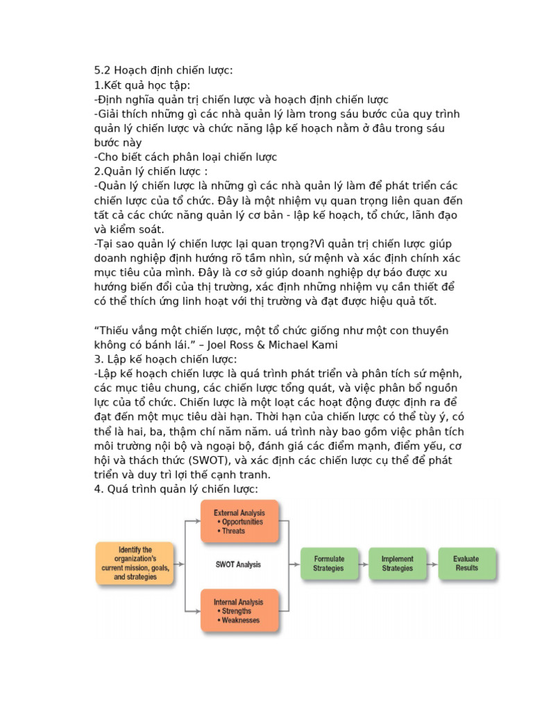 Strategic Planning | PDF