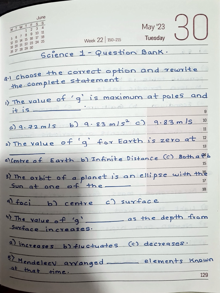 Science 1 CHPT 1 and 2 QB | PDF | Periodic Table | Chemical Elements