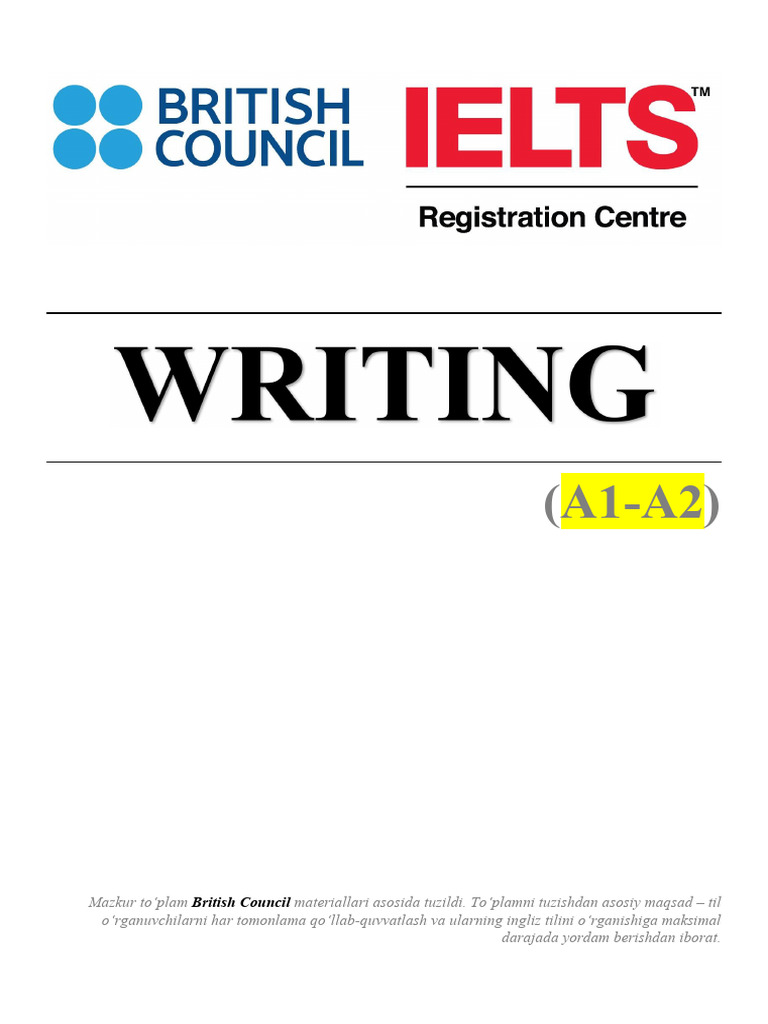 a1 a2 Writing | PDF