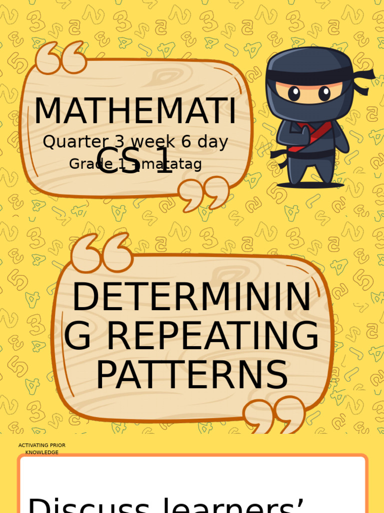 Mathematics q3 w6 d1-5 | PDF