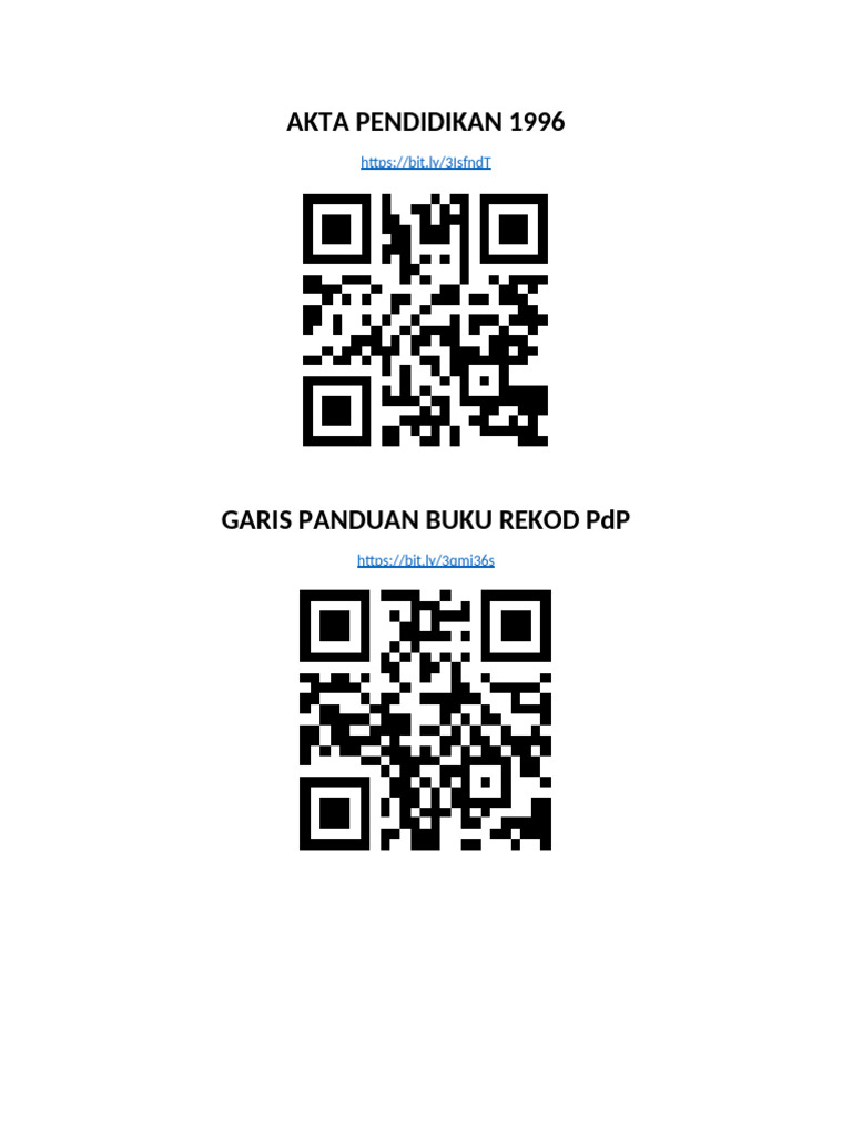 Akta Pendidikan 1996 & Panduan Rekod PDP | PDF