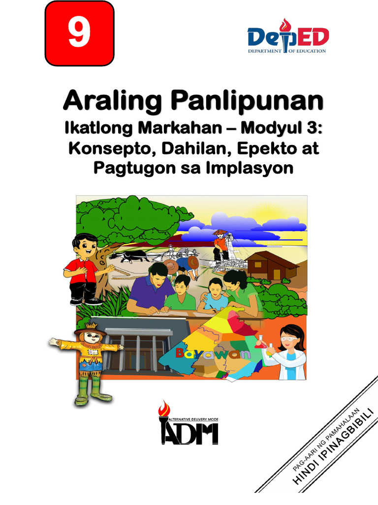 AP9 Q3 M3 Konsepto Dahilan Epekto at Pagtugon Sa Implasyon Week 4 Final 1 | PDF