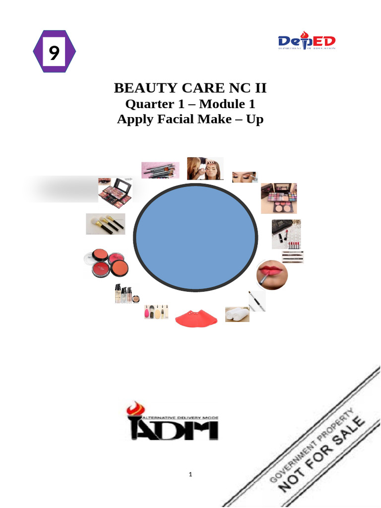 Module 1 | PDF | Cosmetics | Face