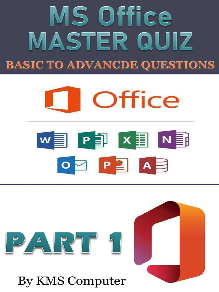 ms office mcq 2025 | PDF
