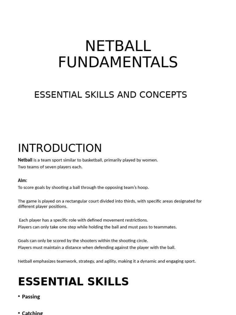 netball | PDF | Sports