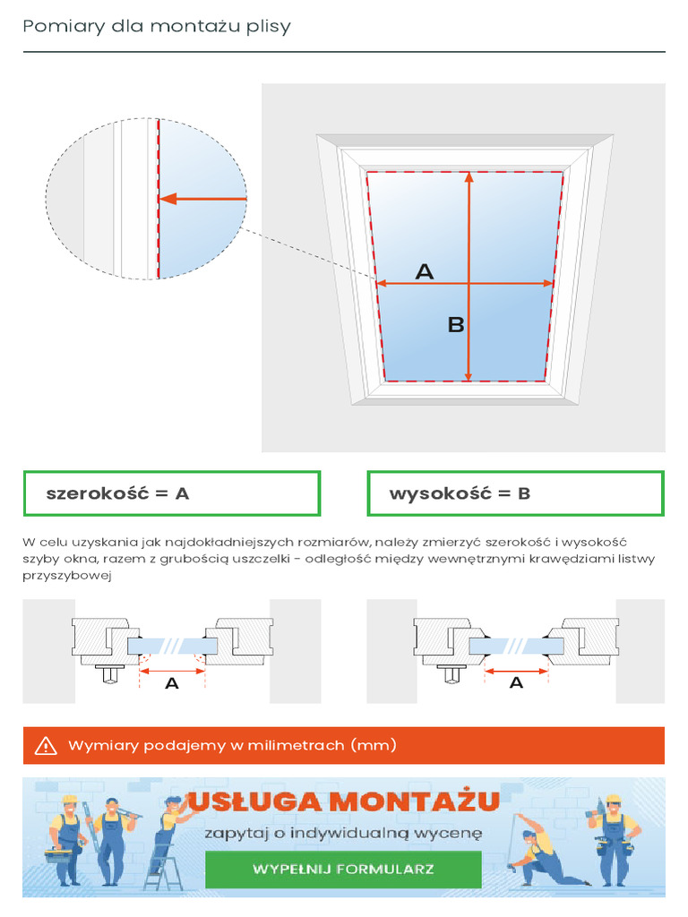 Pleated Skylight Blind Measurement Instruction PL | PDF