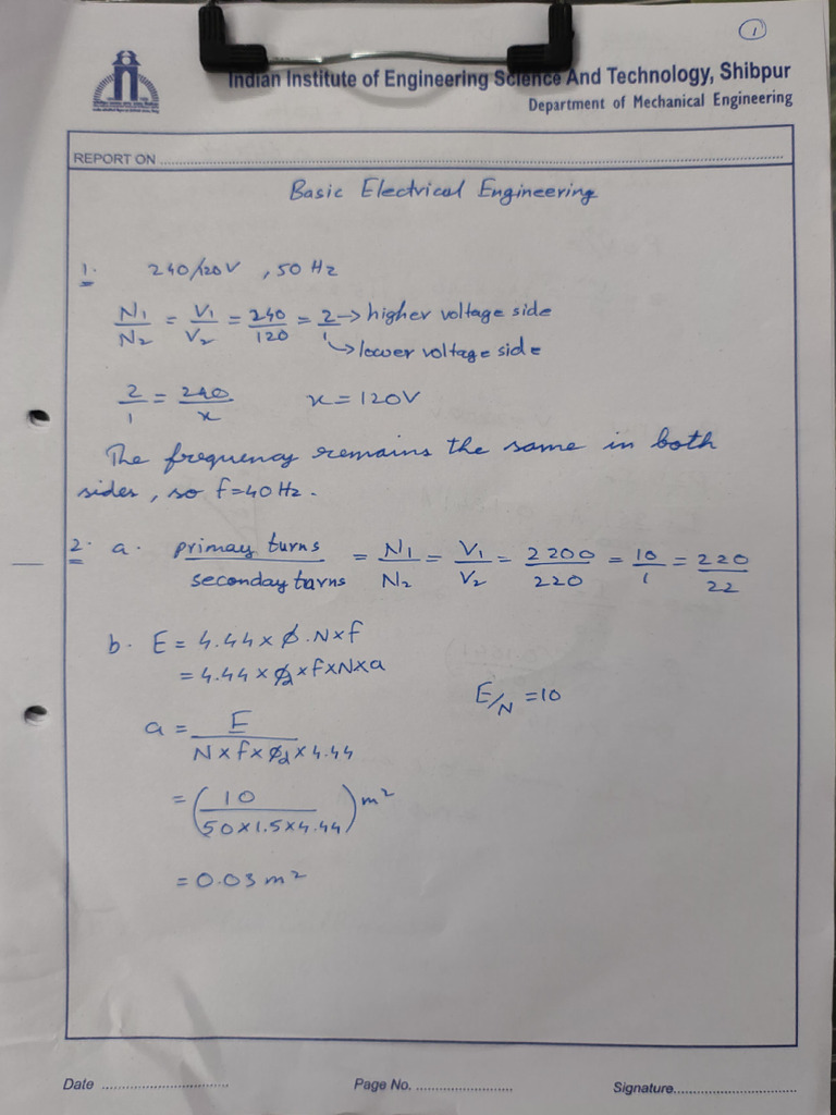 BEE Assignment-2 | PDF