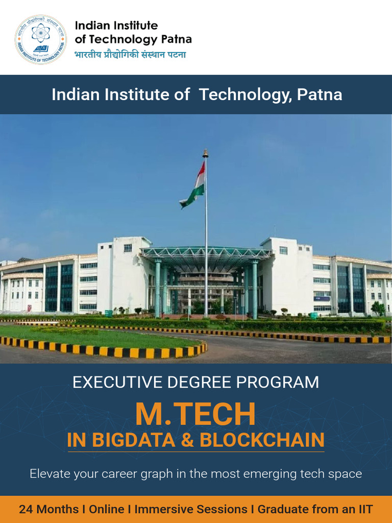 IIT Patna Blockchain M-Tech Brochure | PDF