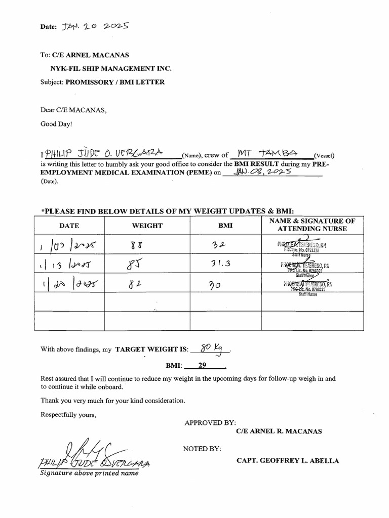 Ftr Vergara - Promissory Note | PDF