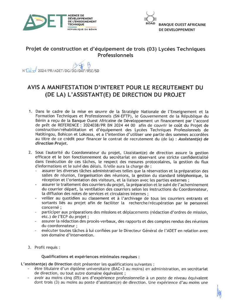 ATD Majoration Demandé | PDF